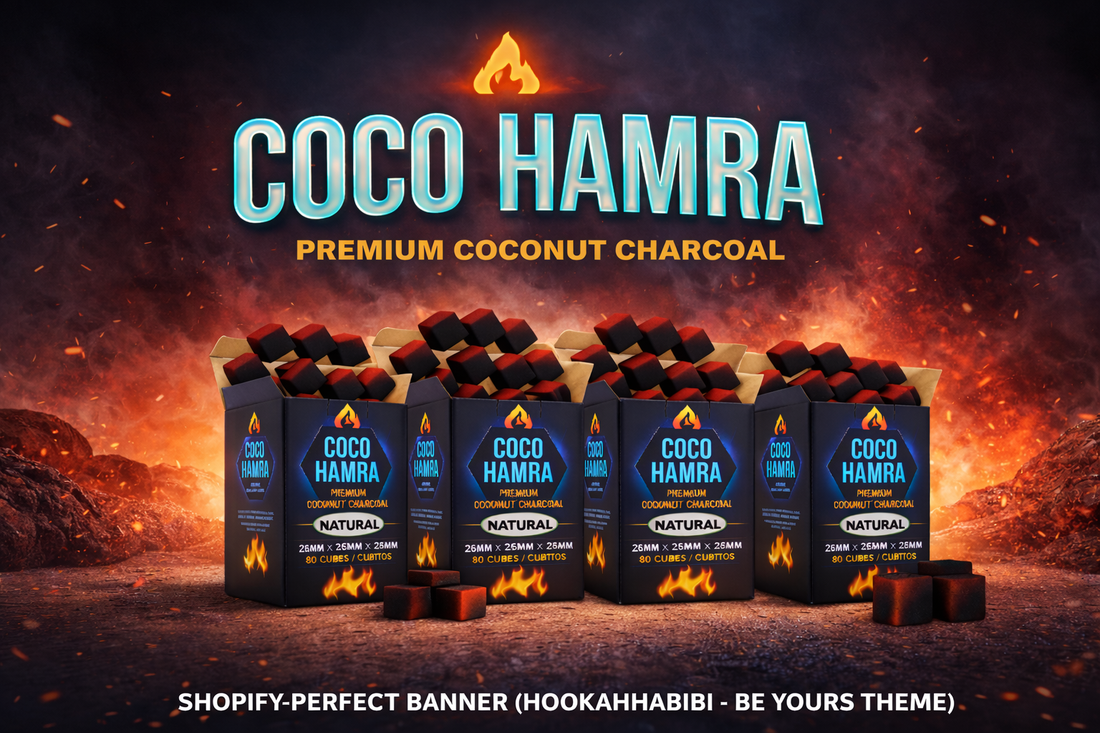 Coco Hamra Charcoal | Premium Coconut Hookah Charcoal Collection ...