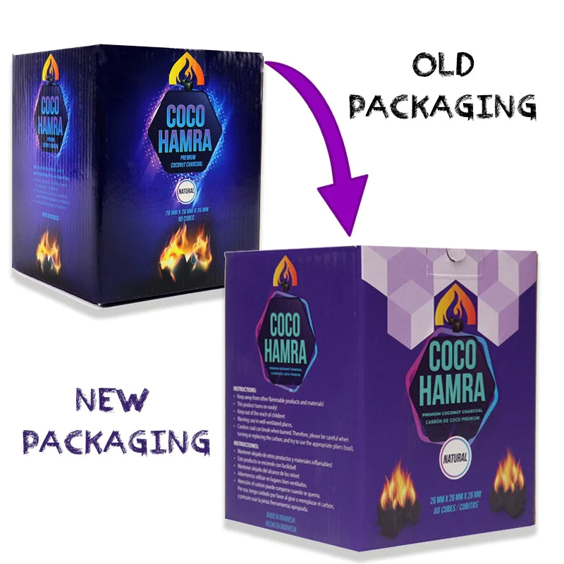 Coco Hamra Charcoal – Hookah Habibi